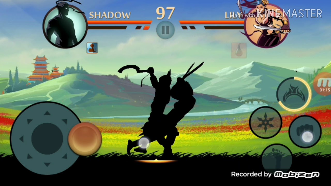 Shadow vs lilly in shadow fight 2 tournament. - YouTube