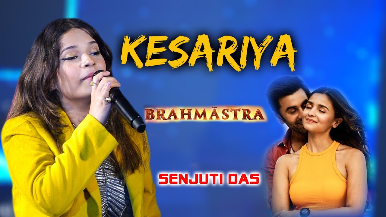 Kesariya ~ Brahmāstra | Ranbir Kapoor Alia Bhatt | Arijit Singh | Live ...