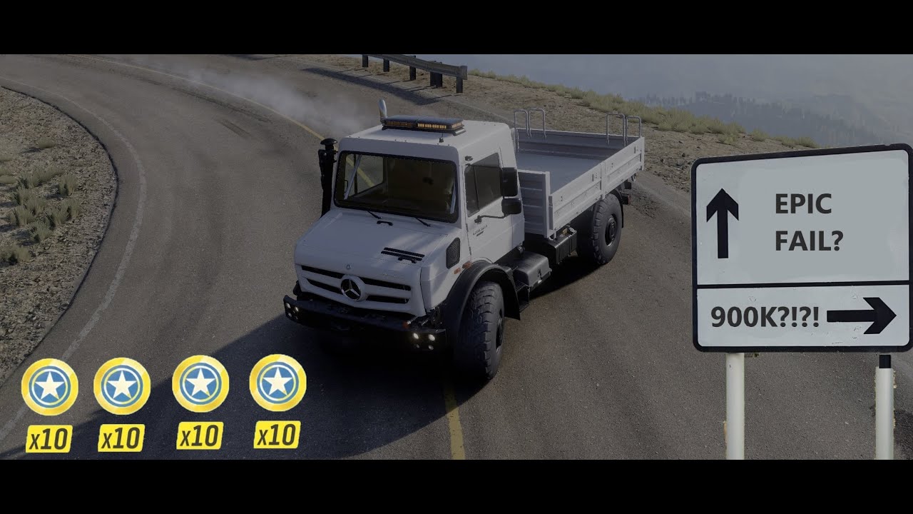 Forza Horizon 5 - 2400HP UNIMOG TRUCK MOUNTAIN DRIFT ZONE 900K SCORE ...