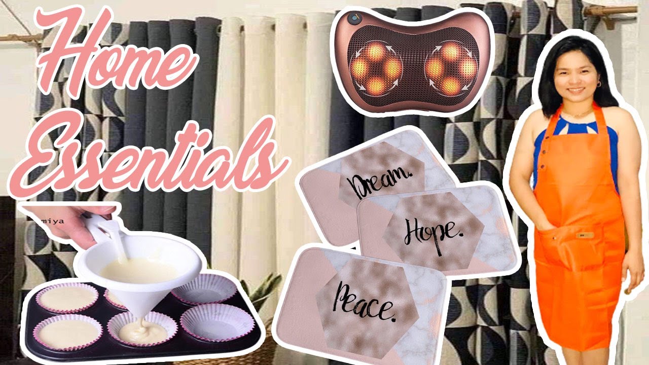 SHOPEE HOME ESSENTIALS HAUL | KITCHEN HAUL | ROOM DECOR | SHOPEE HAUL ...