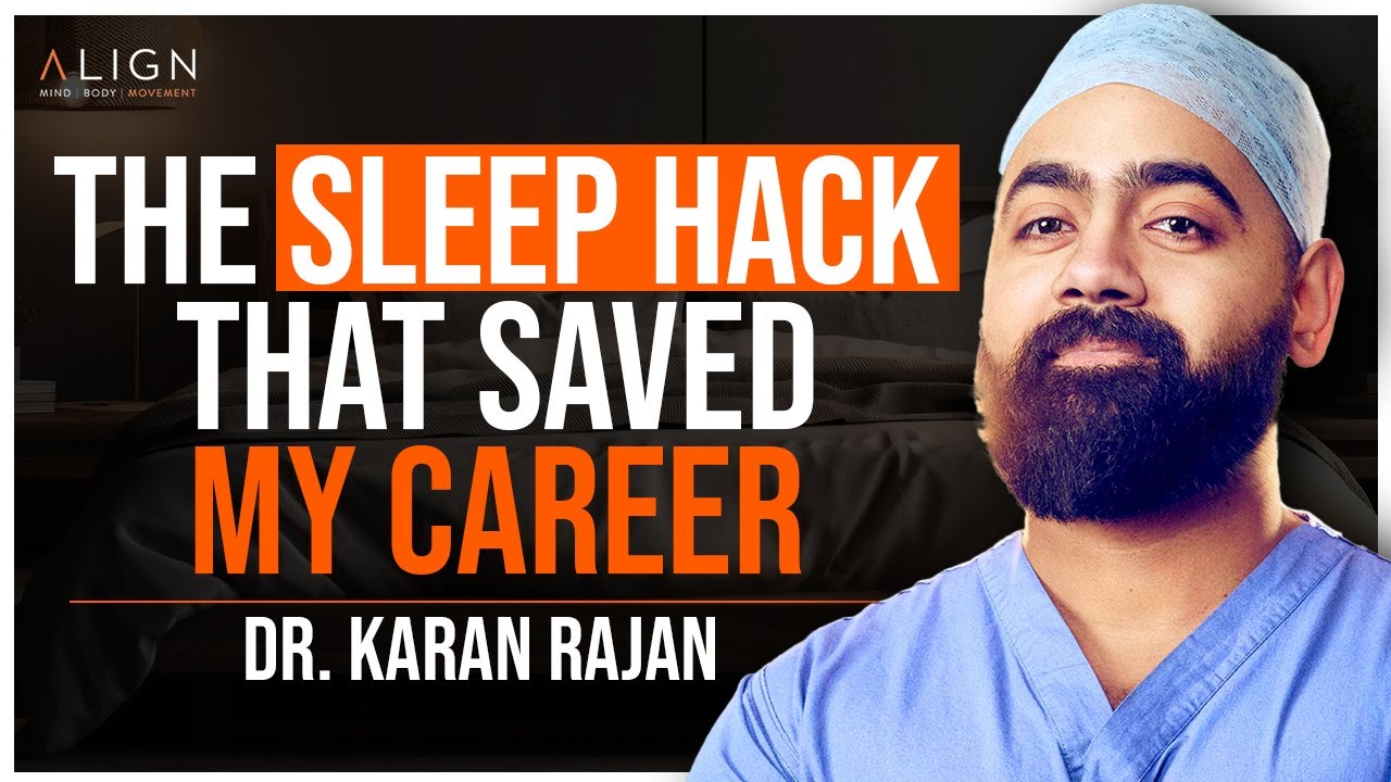 Dr. Karan Rajan: How to Fix Your Insomnia | Align Podcast #520 - YouTube