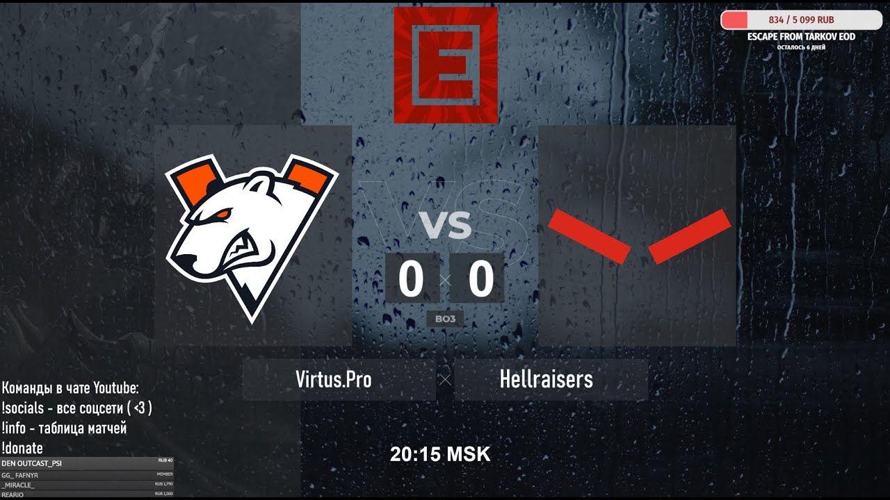 Virtus.Pro vs. Hellraisers - BO3 DPC EEU 2021/22 Tour 1: Division I @4liver - YouTube