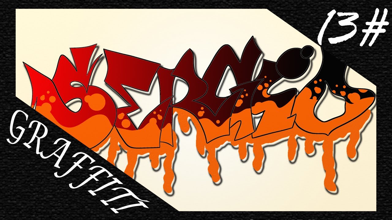 Speed Art 13# | Sergio (Graffiti) | By Danny - YouTube