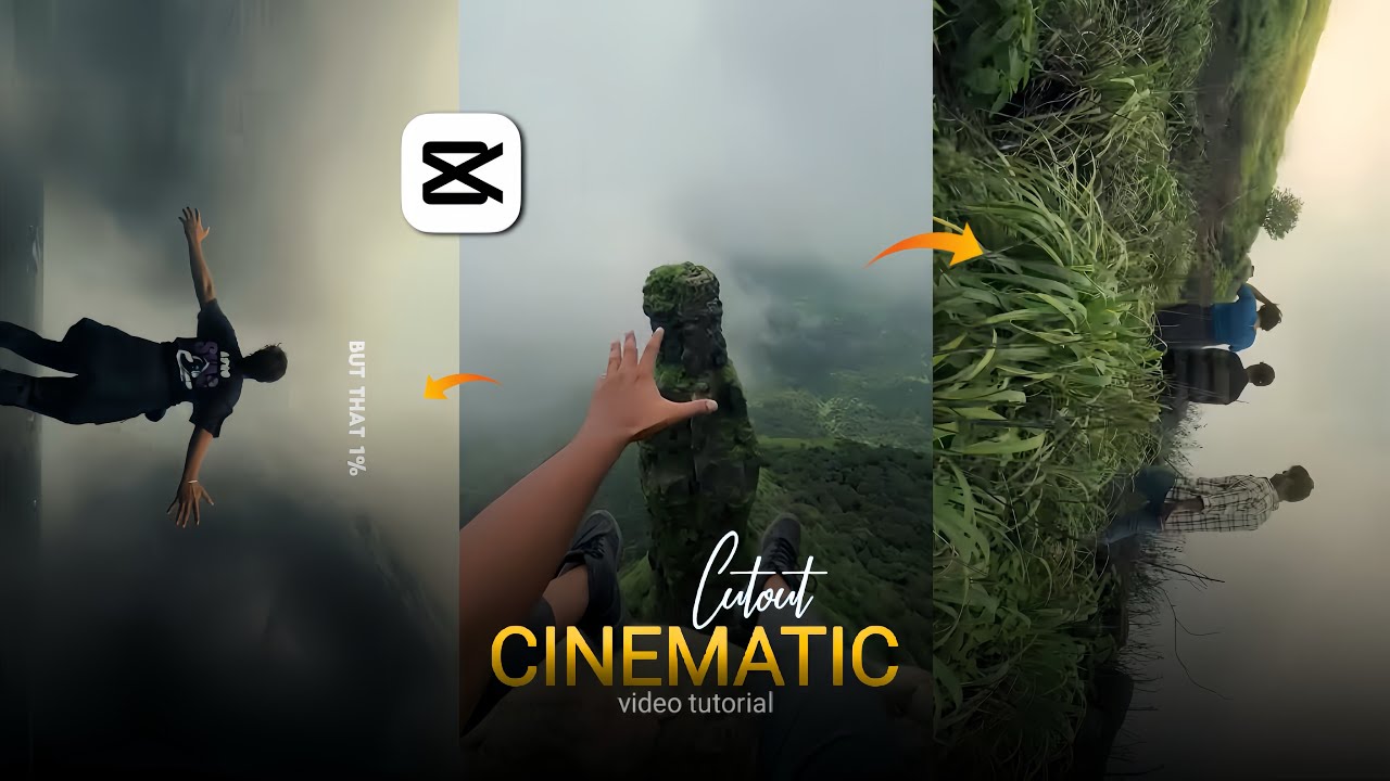 CINEMATIC MASKING CUTOUT TRANSITION VIDEO EDITING | CAPCUT VIDEO ...