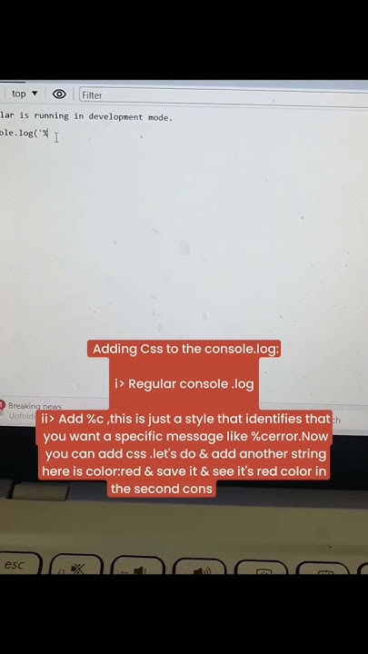 Add Css To Consolelog Javascript Shorts Javascript Coding Cssstyling Youtube