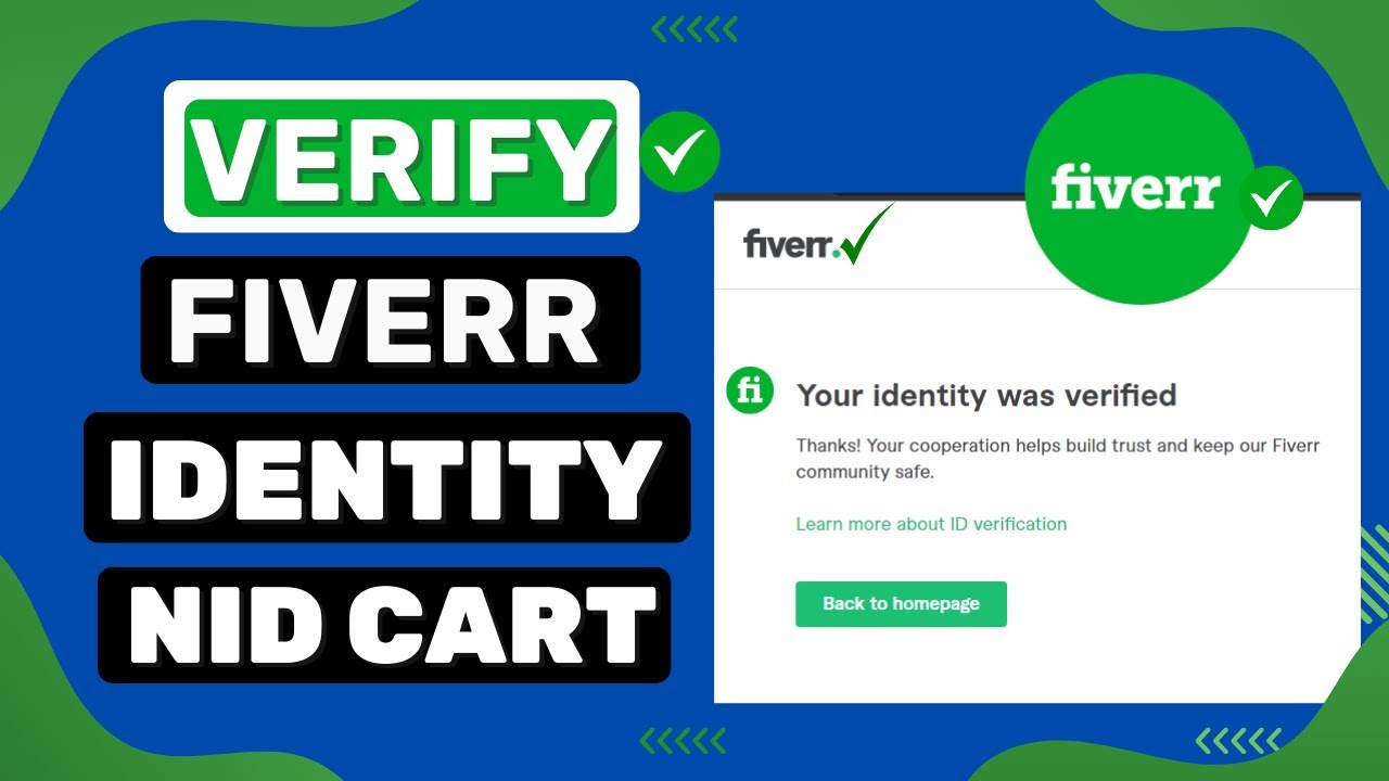 How to Fiverr Account verify 2023 | Fiverr NID or ID verification ...