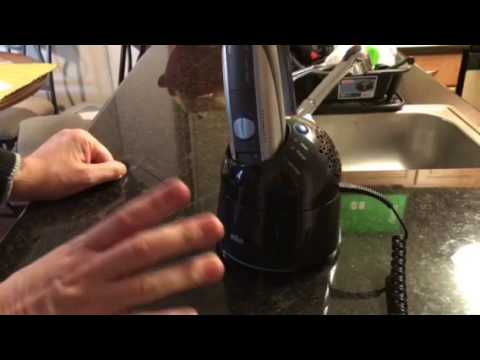 Braun video with recharger and cleaner lights turning off malfunction ...