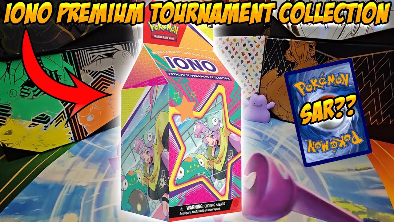 Opening the Iono Premium Tournament Collection!! - YouTube