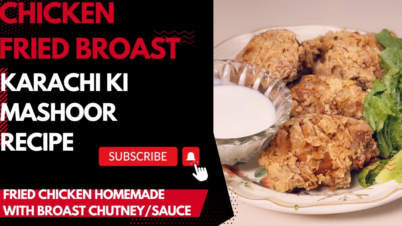 Special Crispy Chicken Broast Recipe | Crispy Fried Chicken | KFC style ...