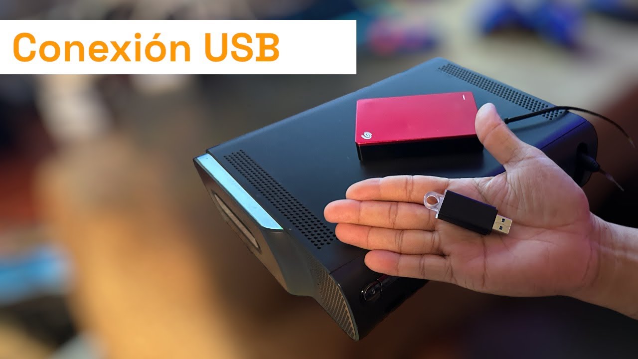 Cómo conectar un USB a un Xbox 360 ? - YouTube