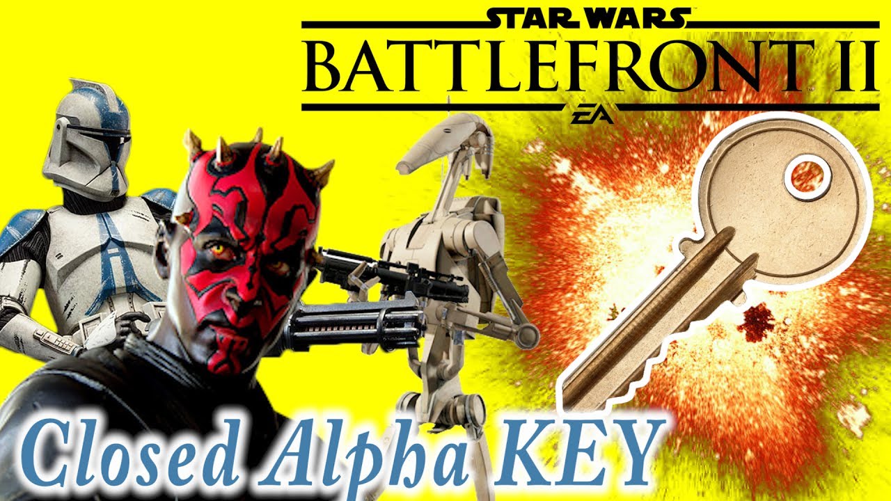 Star Wars Battlefront 2 CLOSED ALPHA KEY bekommen 👌 EASY Transport mit ...