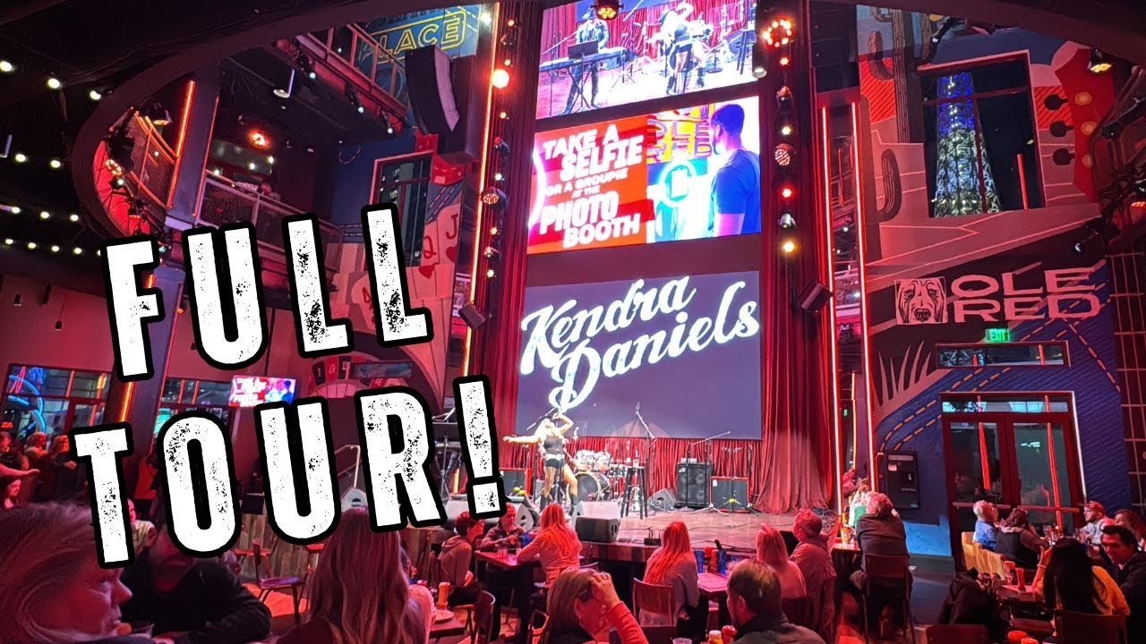 Inside Look Ole Red Blake Shelton's Venue Officially Open on the Las Vegas Strip - YouTube