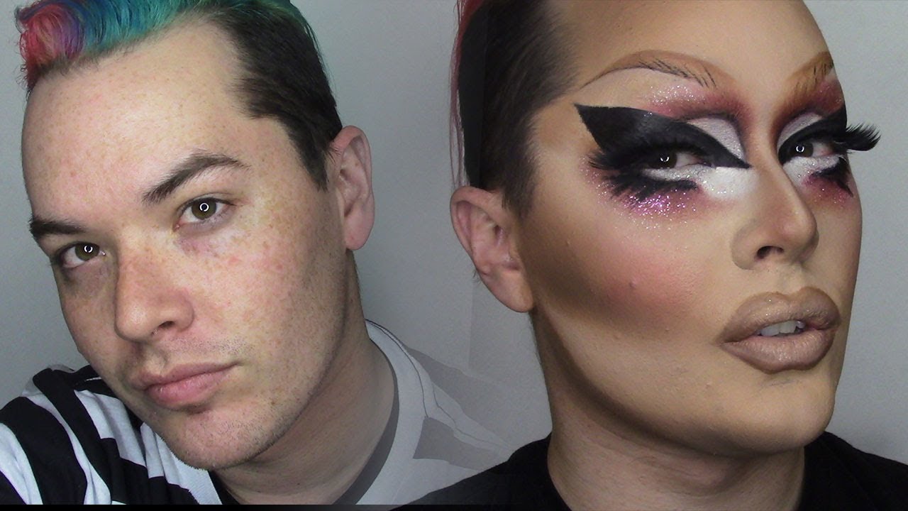 RPDR All Stars 3 Trixie Mattel Makeup - YouTube