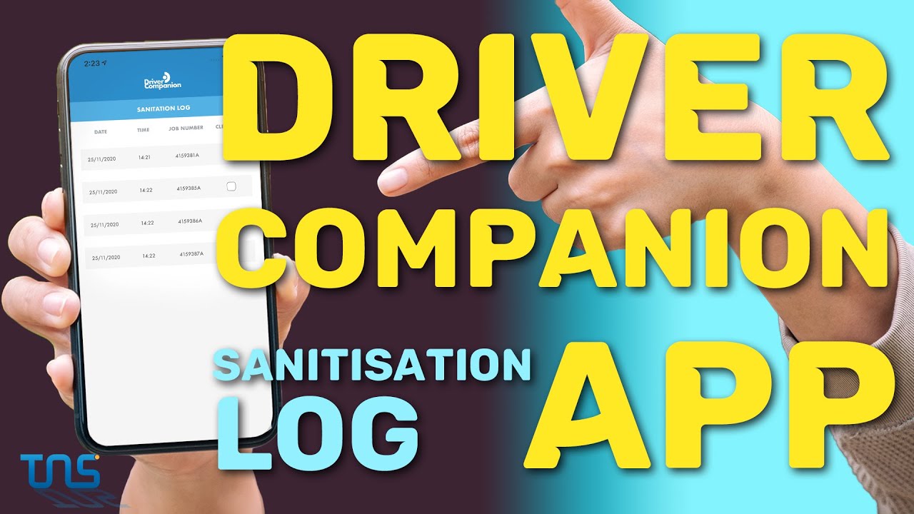 Driver Companion App: Sanitation Log - YouTube