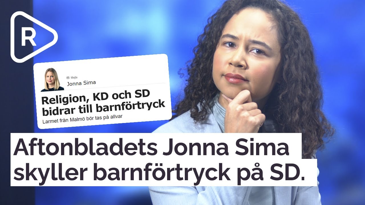 Den stora tänkaren Jonna Sima har tänkt till igen... - YouTube
