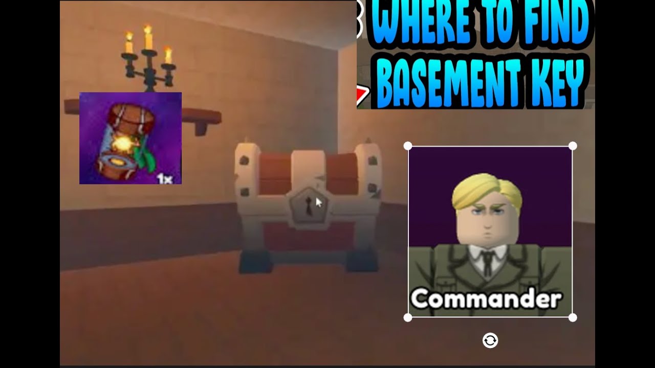 How to finish the AoT Basement quest In Anime Champions **KEY LOCATION ...