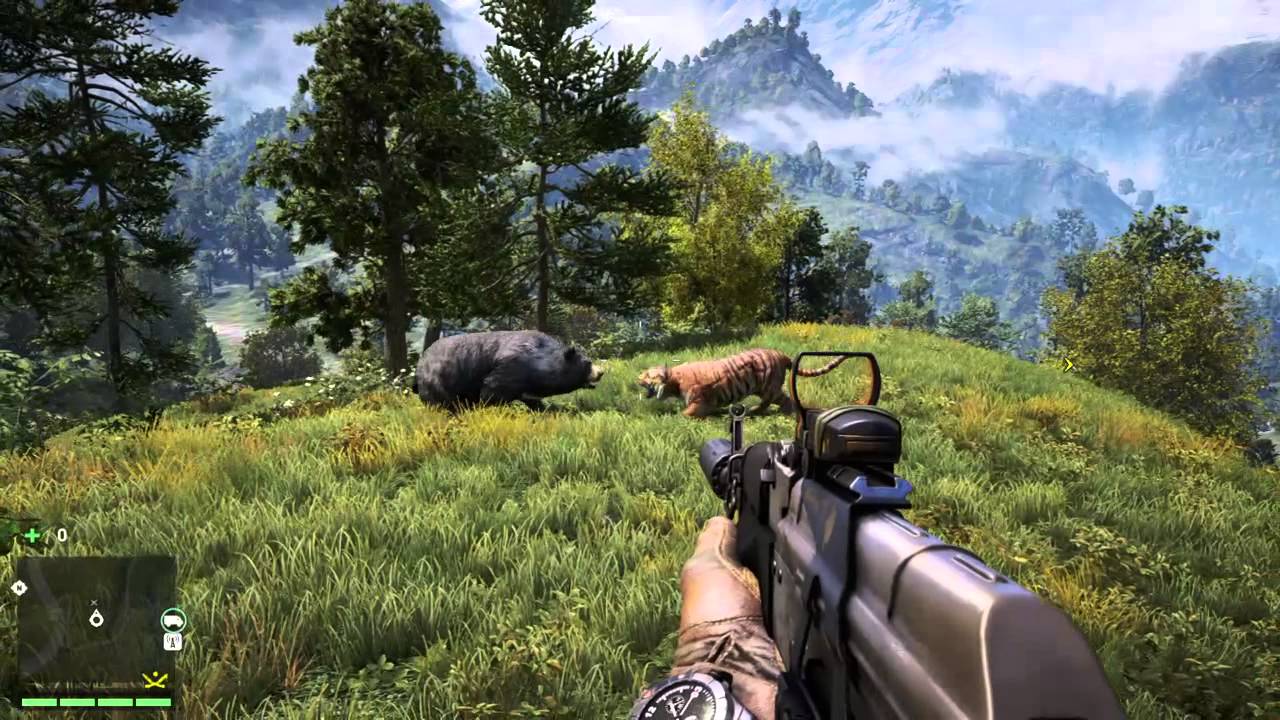 Far Cry 4 - Tiger vs. Bär - YouTube