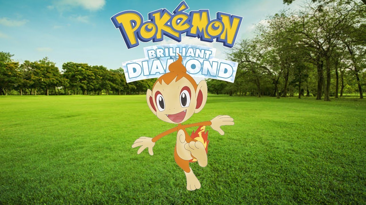 Fire Chimp | Pokemon Brilliant Diamond Part 1 - YouTube