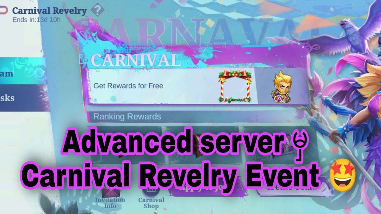 Advanced server မှ Carnival Revelry event 🤩 - YouTube
