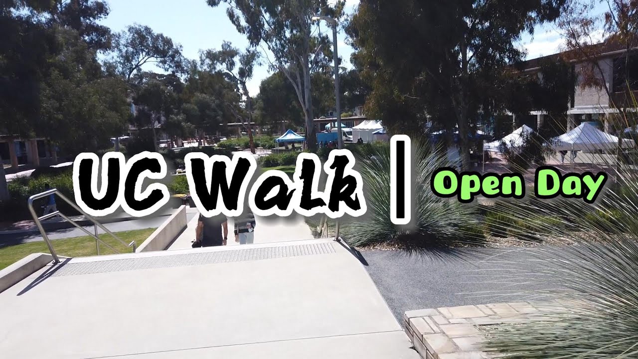 University of Canberra Open Day Walk | 4K - YouTube