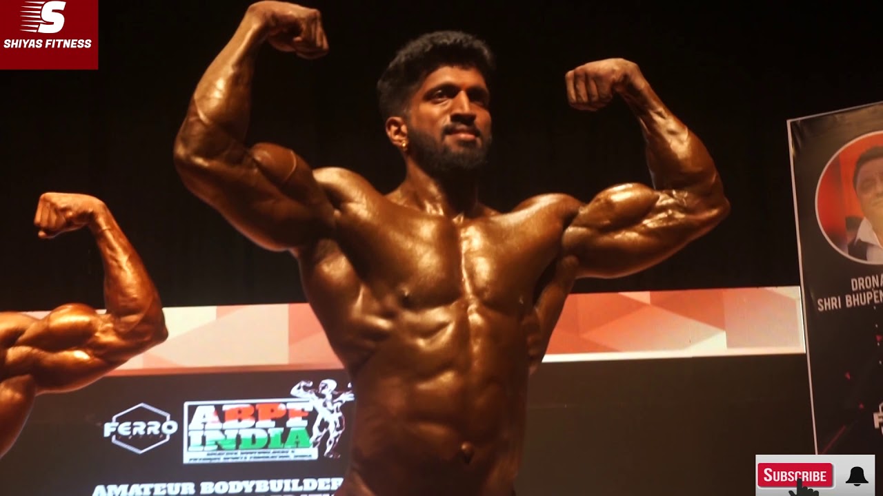 MR.BHARATH KUMAR 2020 NATIONAL BODYBUILDING COMPARISON/BANGALORE/ABPF ...