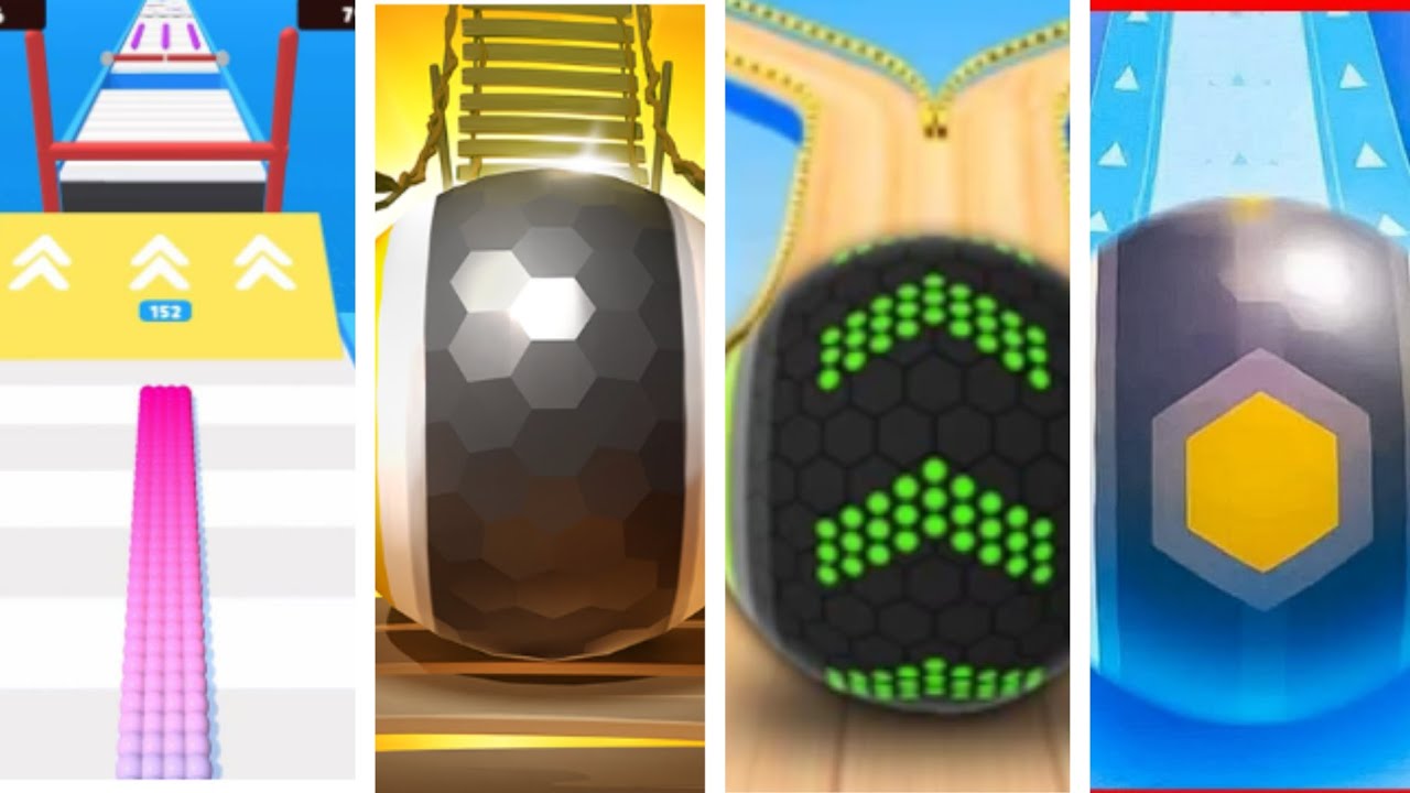 Canvas Run vs Rollance vs Going Balls vs Action Balls – Best Mobile ...