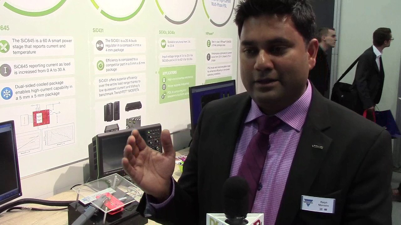 Vishay Siliconix explains their latest high-current power stage - YouTube
