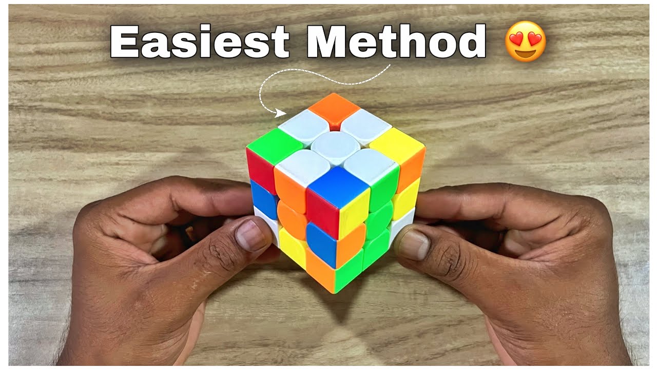 HOW TO SOLVE WHITE CROSS OF RUBIK'S CUBE | FIRST STEP OF RUBIK'S CUBE ...