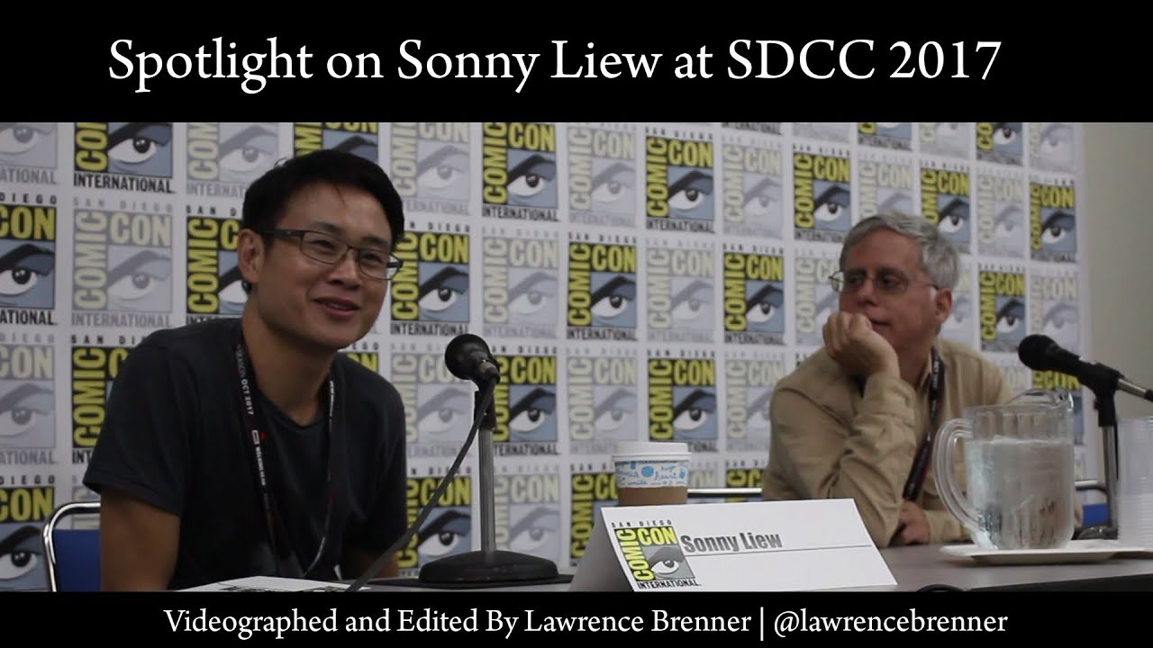 Spotlight on Sonny Liew at SDCC 2017 - YouTube