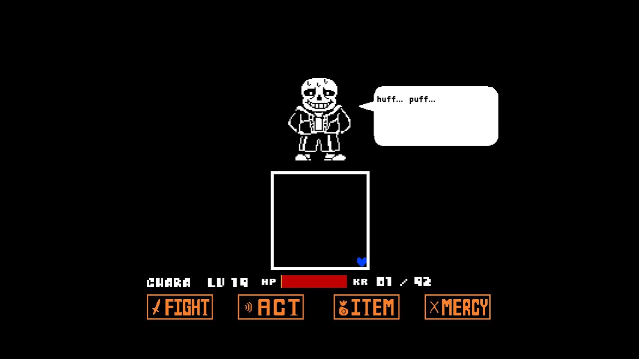 THIS WAS A VERY CLEAN SANS FIGHT - YouTube