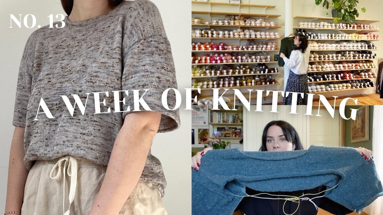 the new yarn store, fjord tee, eurovision, rowing out and more / a week ...