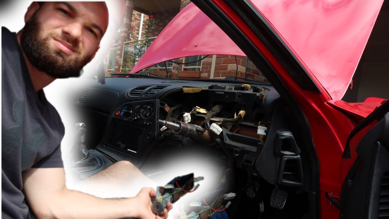 FD RX7 Build Series - Broken Ignition/Key Barrel (Part 13) - YouTube