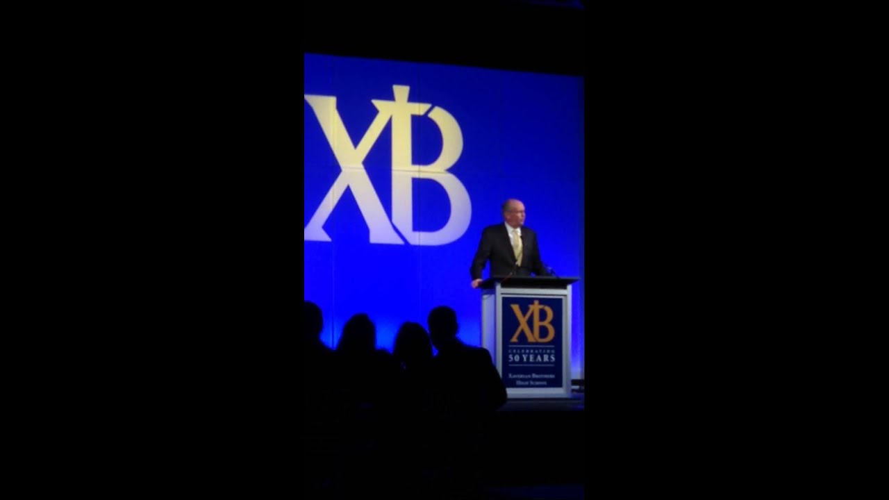 Larry Begley XBHS 2014 Gala - YouTube