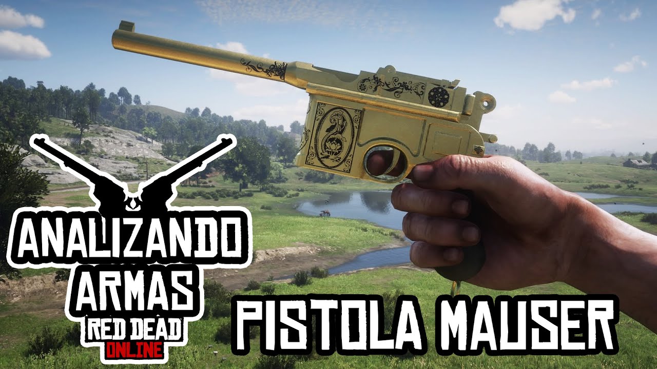 ES BUENA? ANÁLISIS De La "Pistola Mauser" En Red Dead Online - YouTube