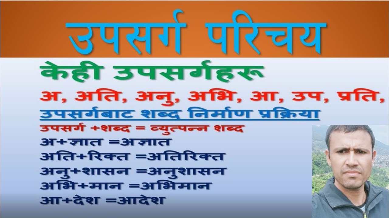 उपसर्ग परिचय 😍upasarga🤔 vyakaran #rajurokka# - YouTube