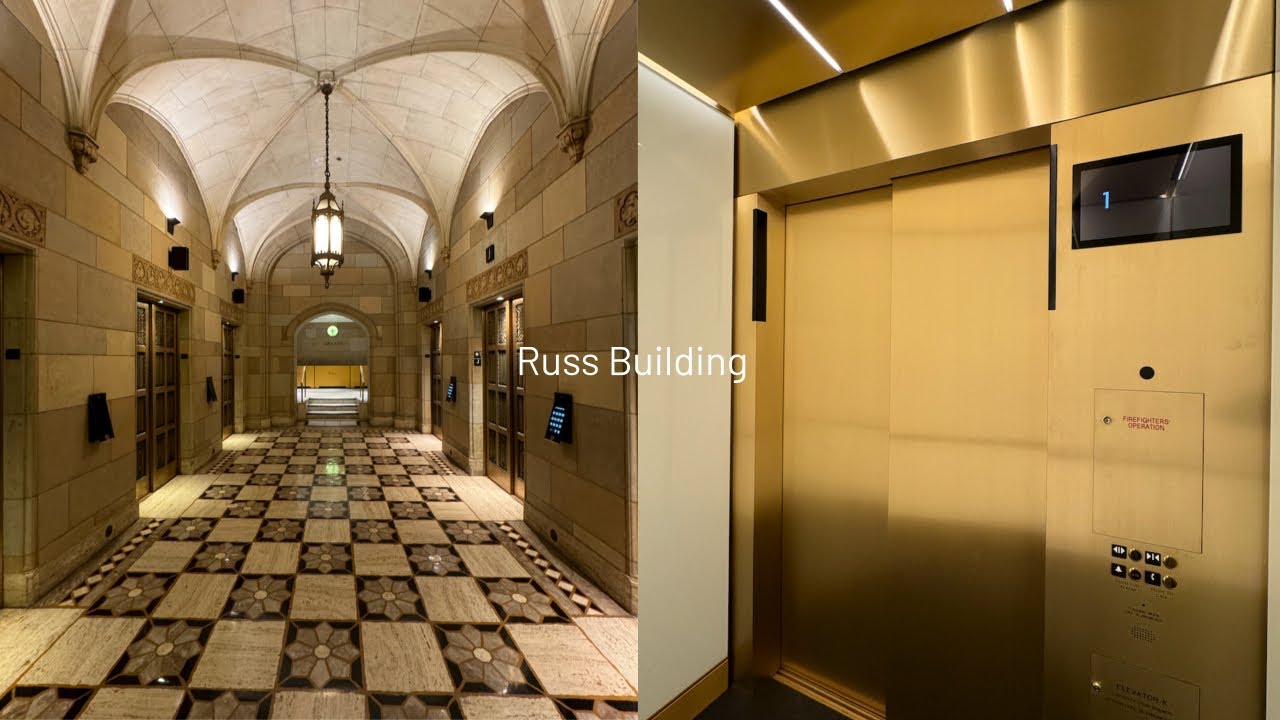 Neat KONE Polaris Traction High-Rise Elevators - Russ Building in San ...