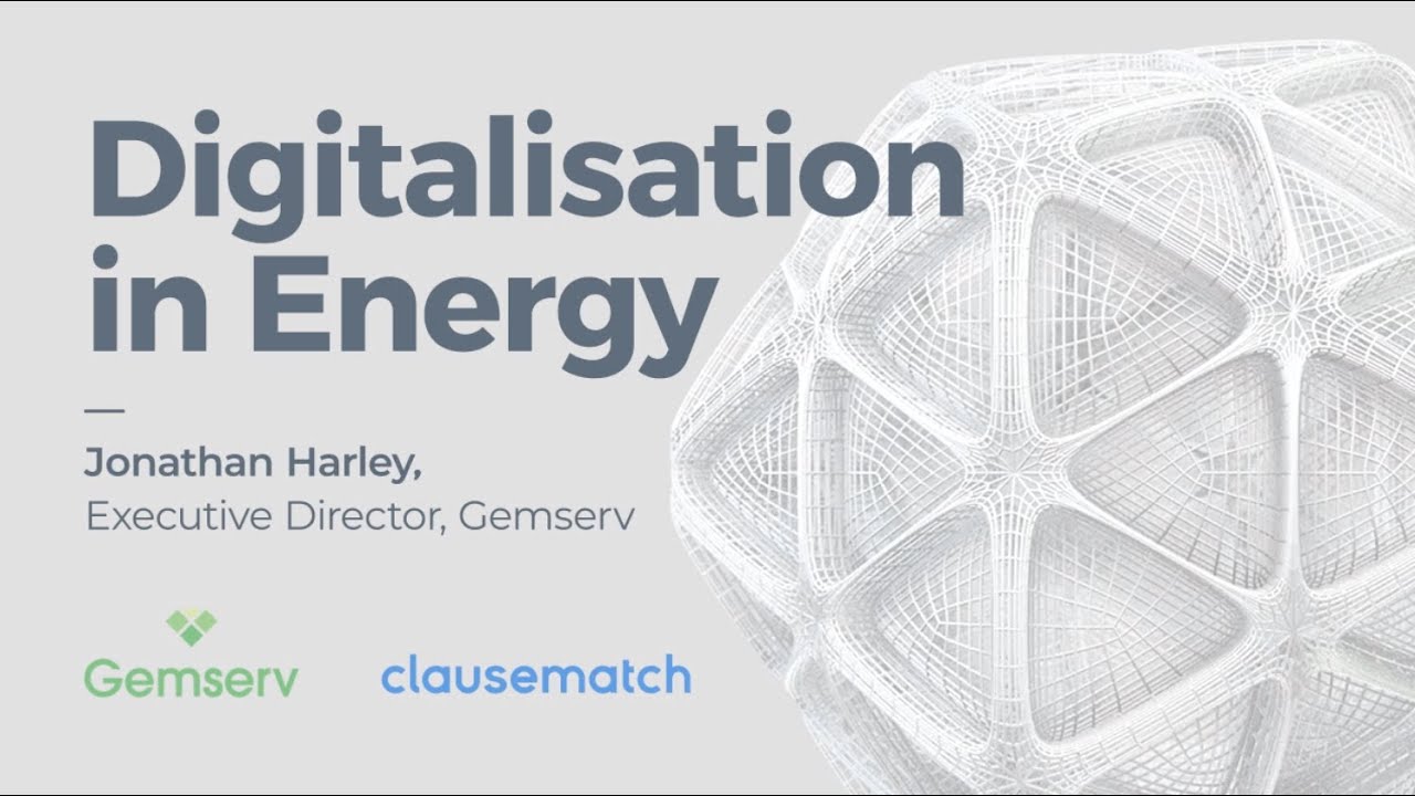 Jonathan Harley, Executive Director at Gemserv, is talking about the ...