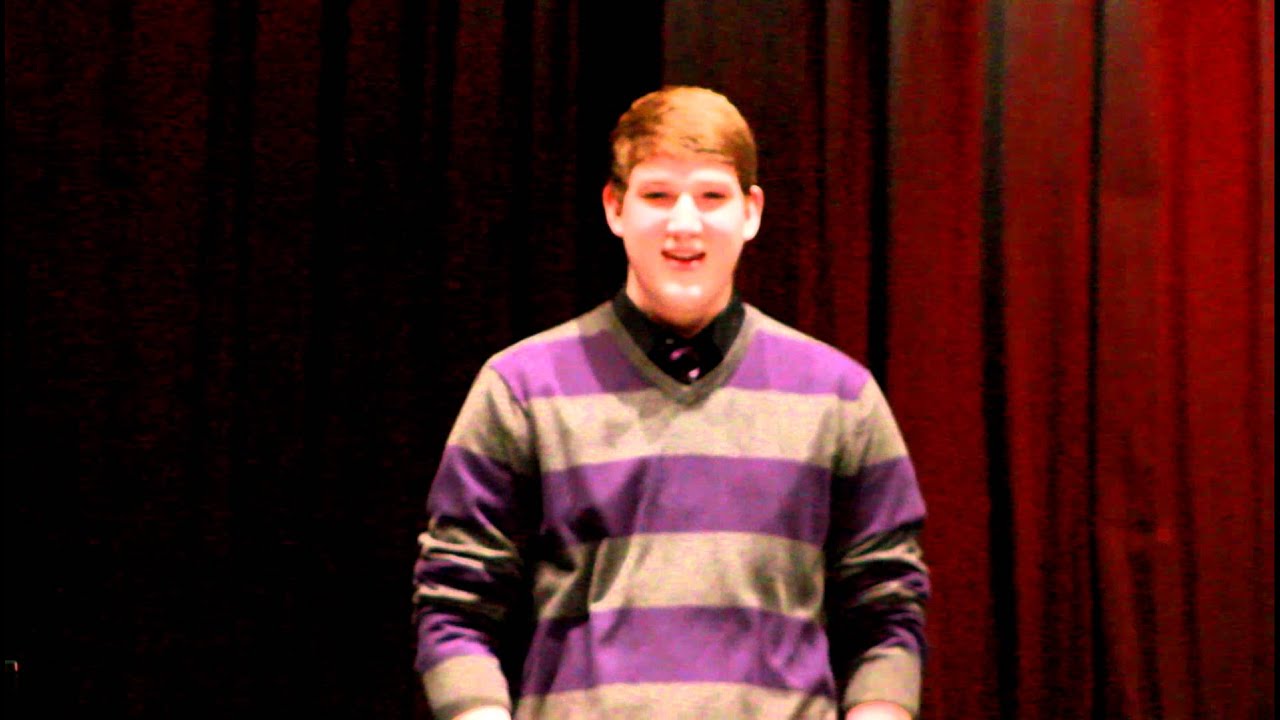 Drew Saiz - "Walking Her Home" Logan HS Solo Competition - YouTube