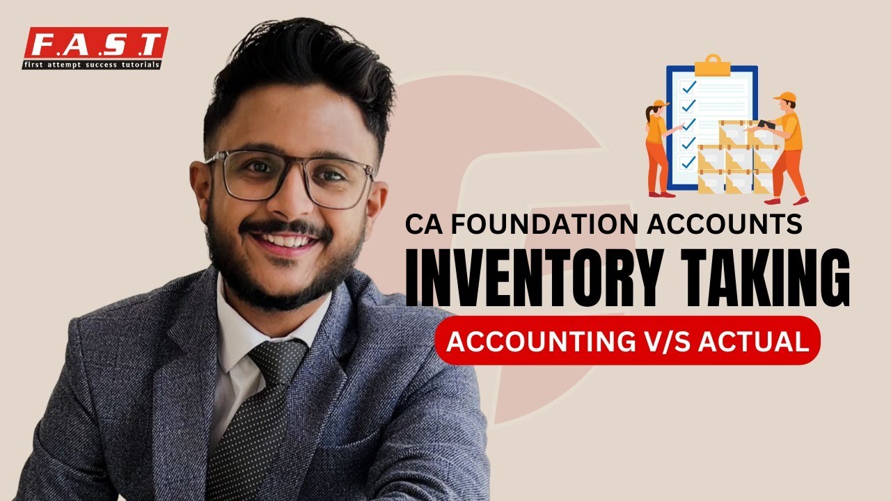 INVENTORY TAKING - CA FOUNDATION #caexams #cainter #cafoundation #ca #cs #cma #abc - YouTube