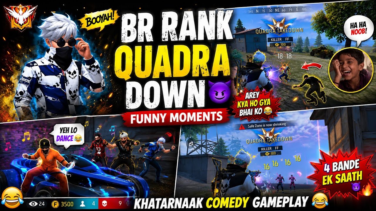 Free Fire FUNNIEST Moments & Memes 🤣 | Jab Pro Player Noob Ban Jaye ️‍🔥 ...