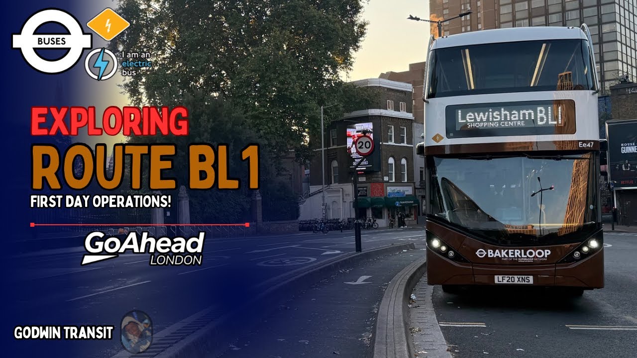 A NEW BAKERLOOP Route?! … exploring the BRAND NEW Route BL1! - YouTube