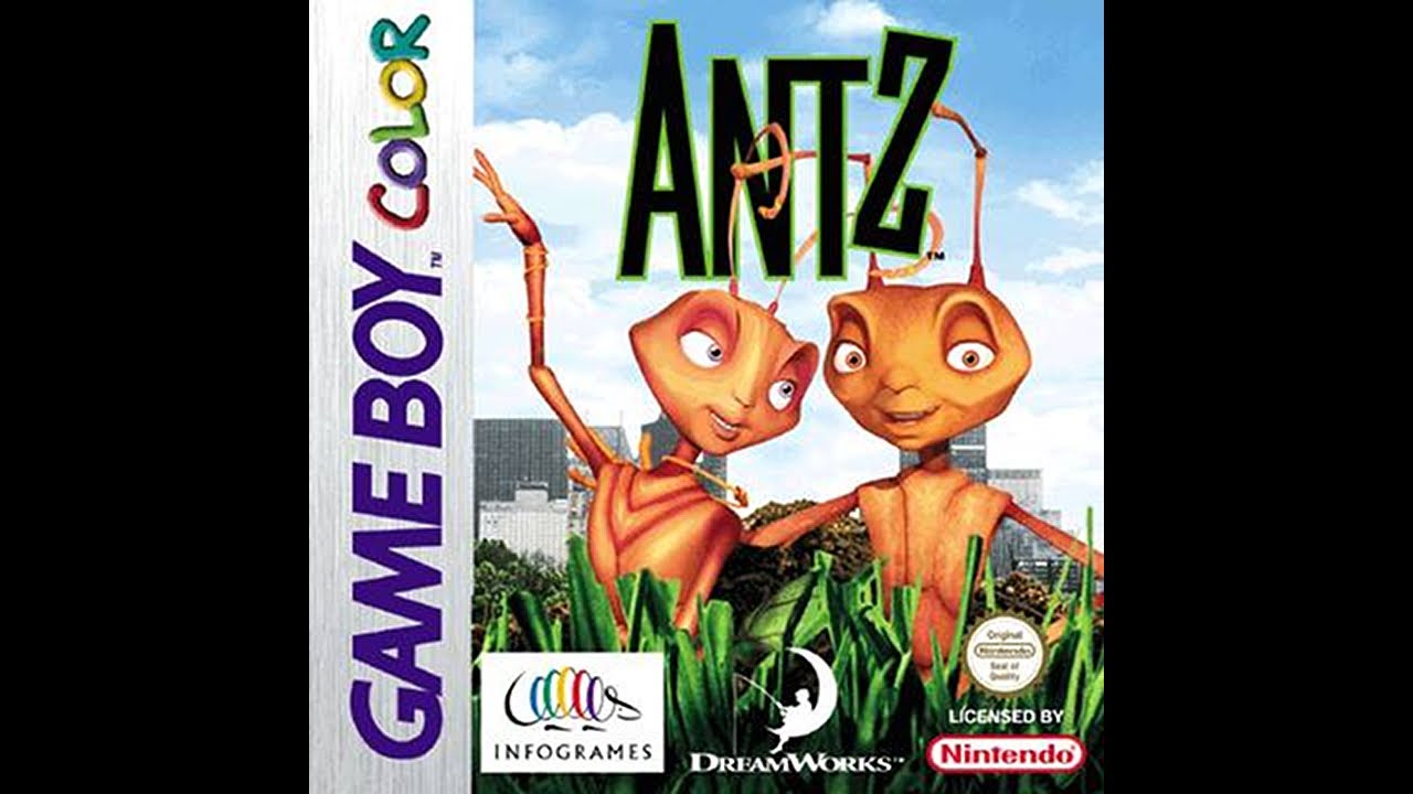 Game Boy Color - Antz 'Title & Stage #01' - YouTube
