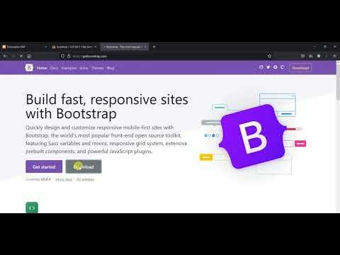Cadastro PHP - Criando arquivos e instalando o bootstrap - YouTube