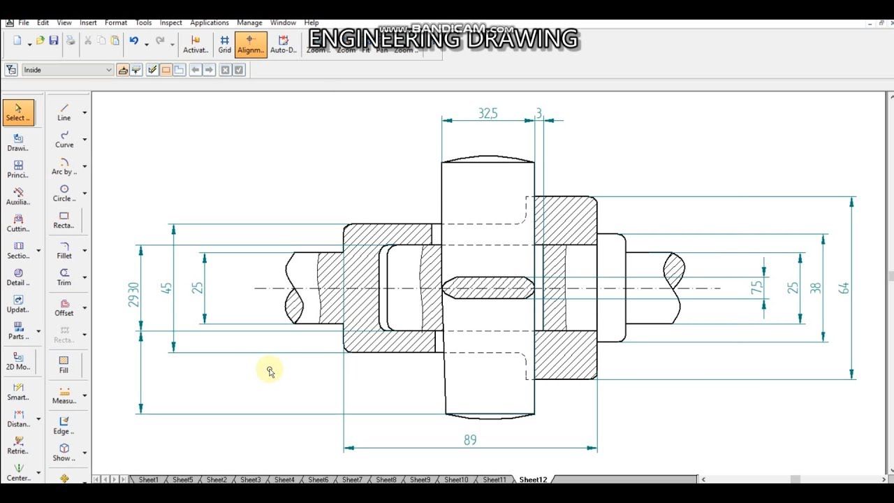 #solidedge Solid Edge | Socket and Spigot Cotter Joint | Problem-2 ...