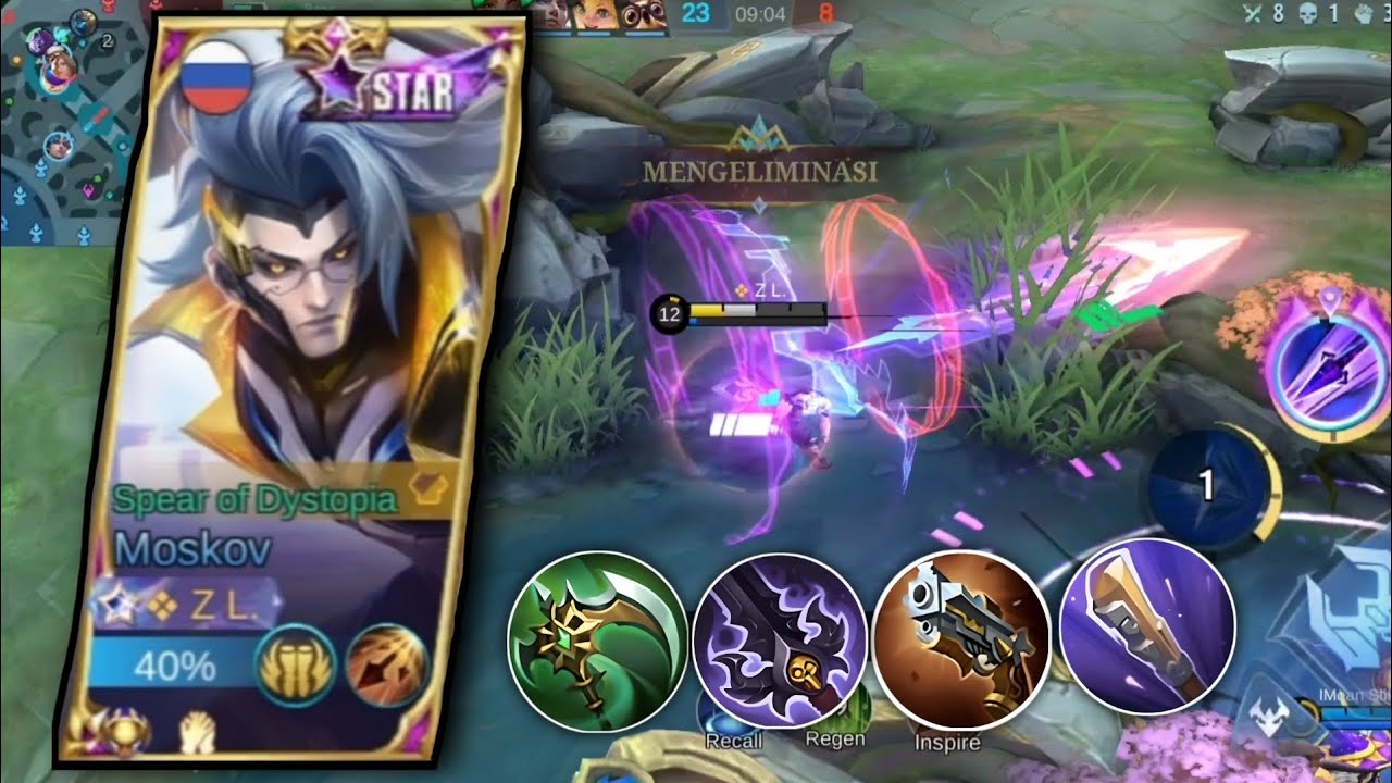 CARA MAIN MOSKOV TERBARU ! COMBO MOSKOV + EMBLEM & BUILD 2023 | MOSKOV ...