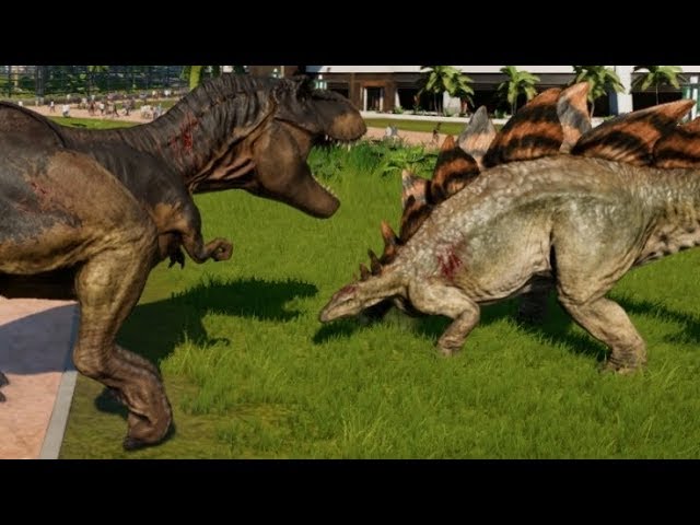 T Rex Gegen Stegosaurus