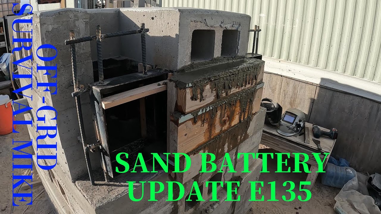 Sand Battery Update E135 - YouTube