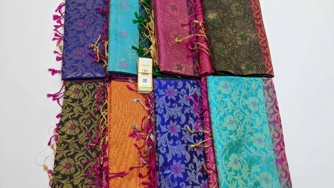 Pure Soft silk saree Handloom made GST invoice also available 700 gram ...