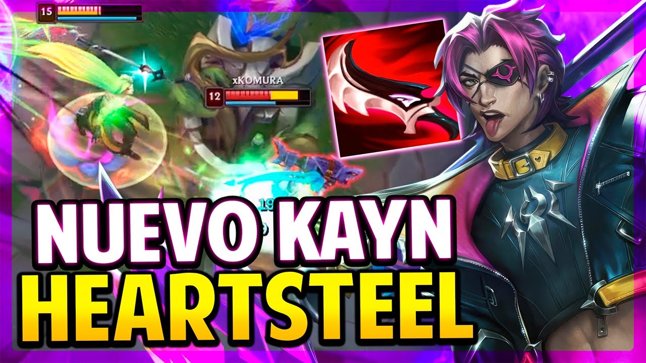 😱¡NUEVO KAYN HEARTSTEEL! DEMASIADO HERMOSO! | League of Legends - YouTube