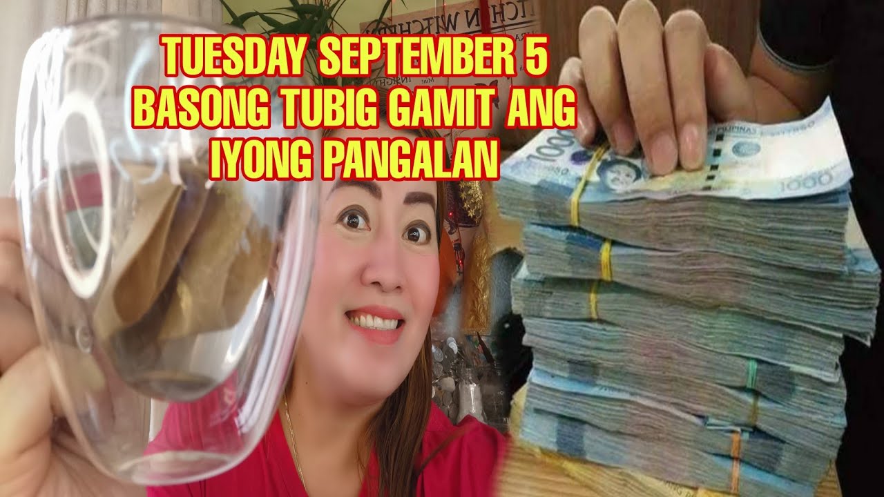 TUESDAY SEPTEMBER 5 BASONG TUBIG GAMIT ANG IYONG PANGALAN-APPLE PAGUIO7 ...